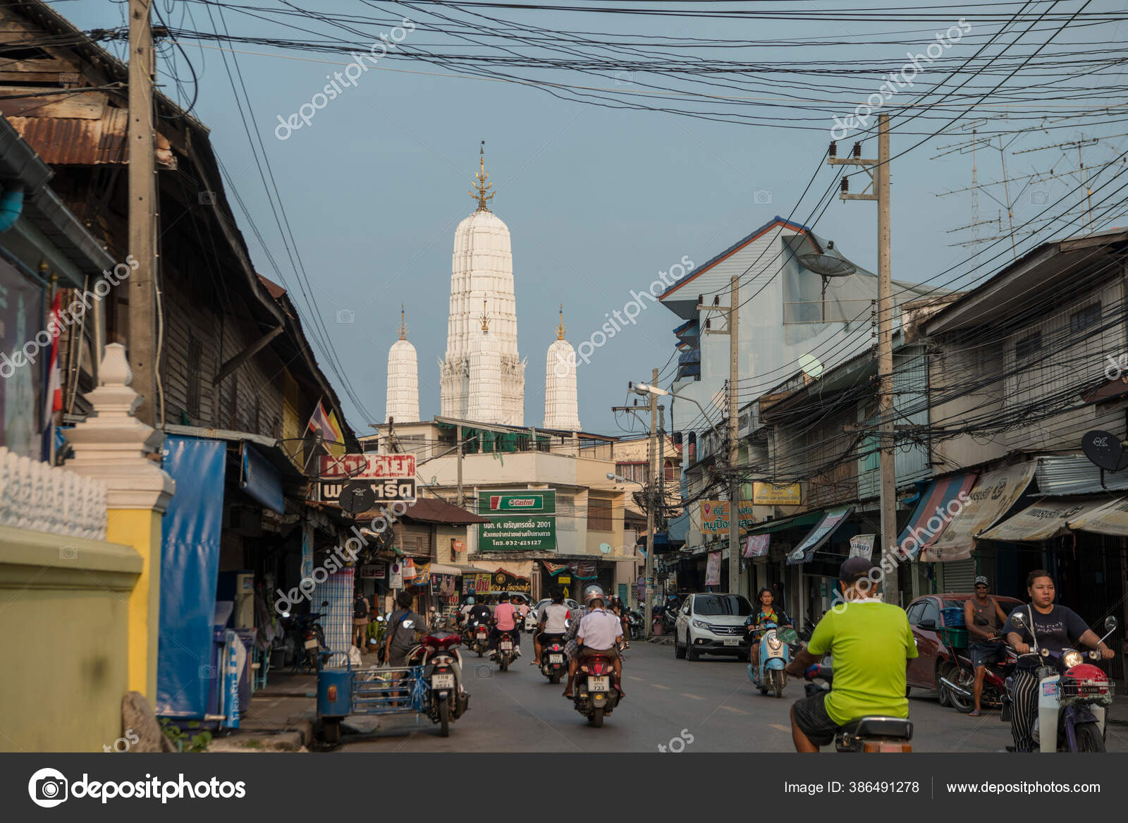 Wat Mahathat Worawihan City Phetchaburi Phetburi Province Phetchaburi ...