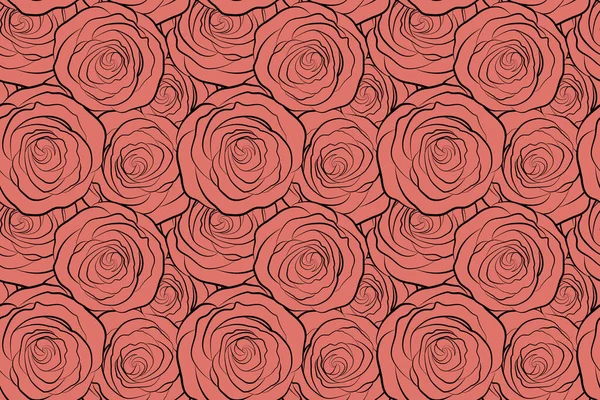 Rose drawing pattern Stock Photos, Royalty Free Rose drawing pattern ...