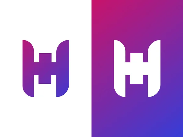 100,000 Double h logo design Vector Images | Depositphotos