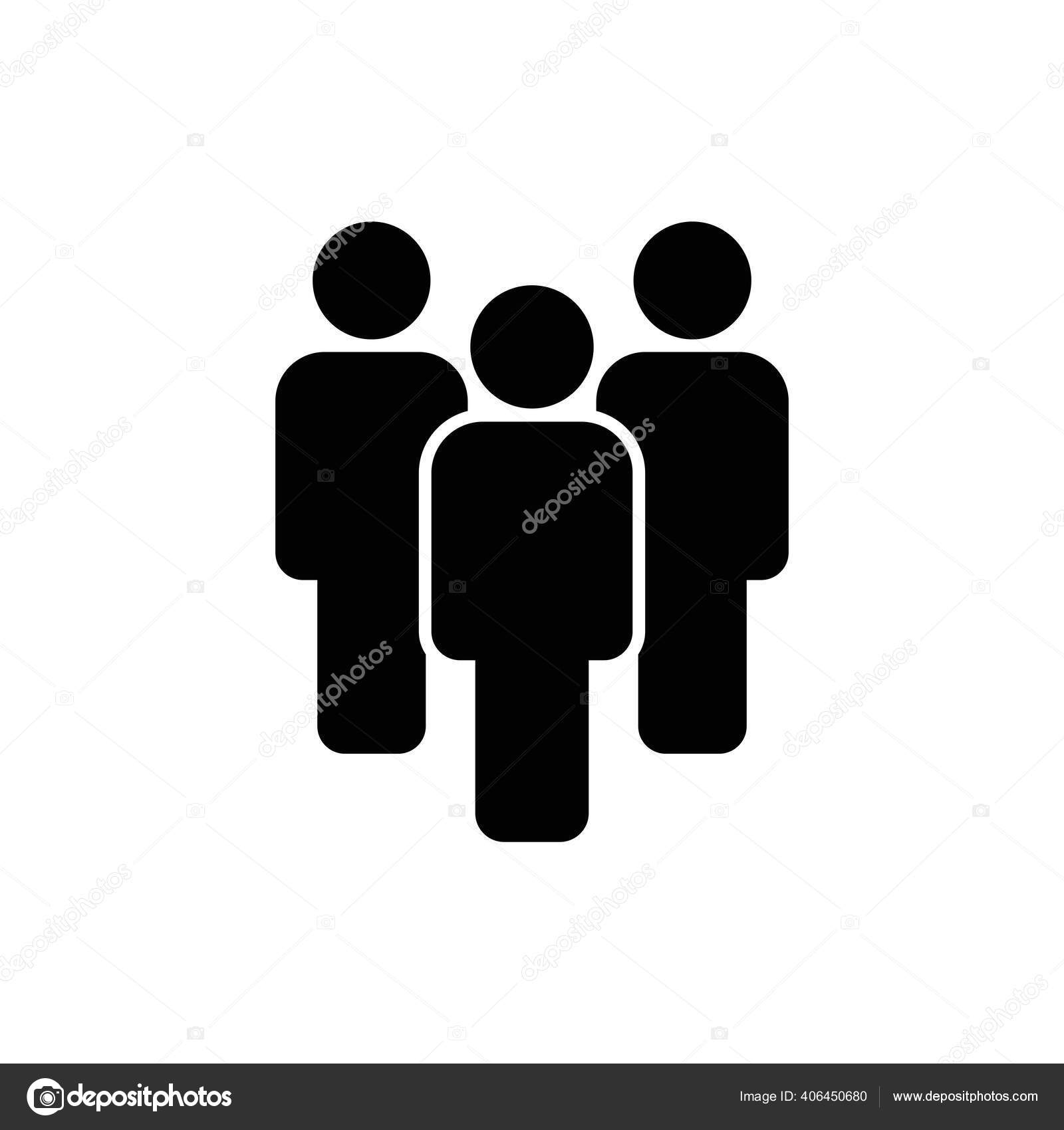 Gruppe Mennesker Symbol
