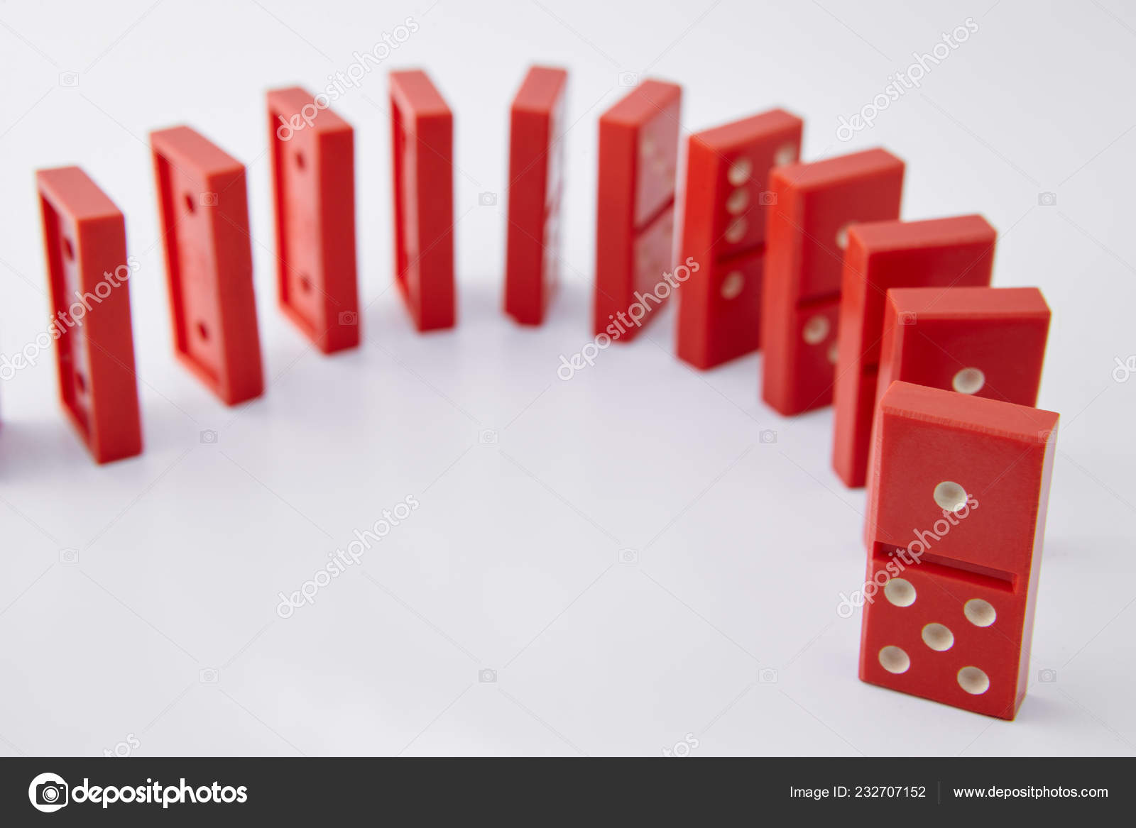 Dominoes Plain Background Line Many Dominoes — Stock Photo ...