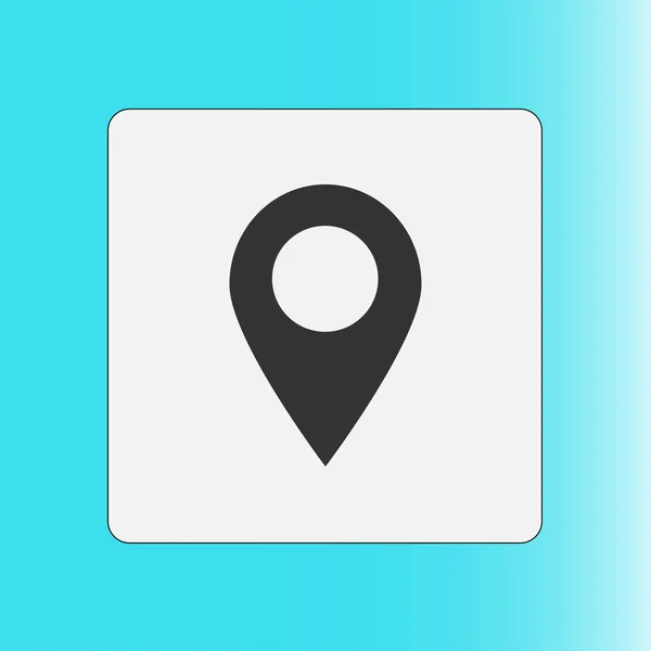 Localisation icône blanc images libres de droit, photos de Localisation ...