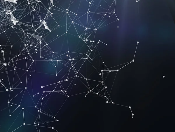 Plexus Fantasy Abstract Technology Engineering Background Rendering Abstract Digital Background ...