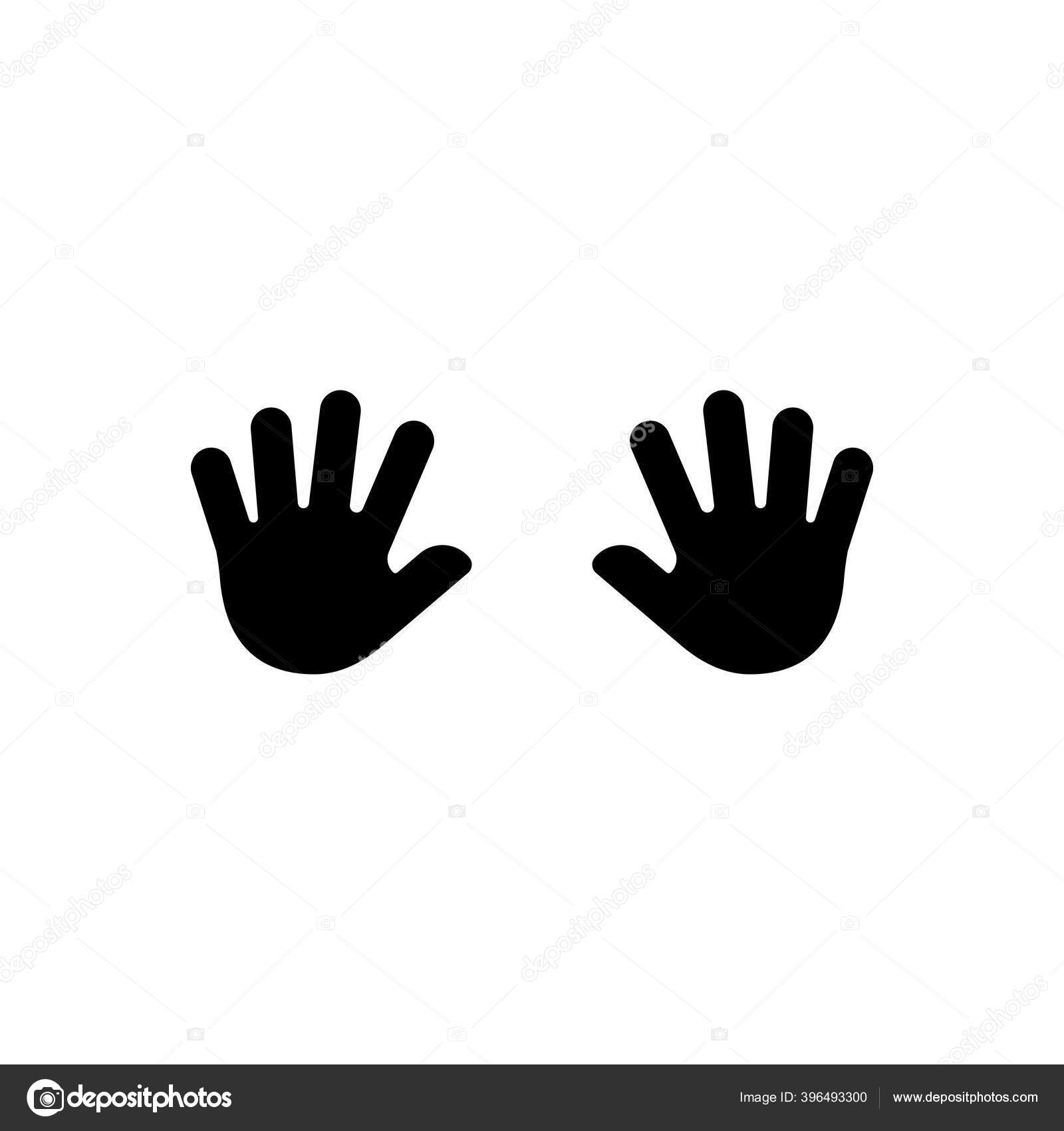 Baby Handprint Outline