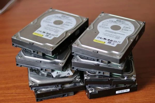 Vintage computer stack Stock Photos, Royalty Free Vintage computer ...