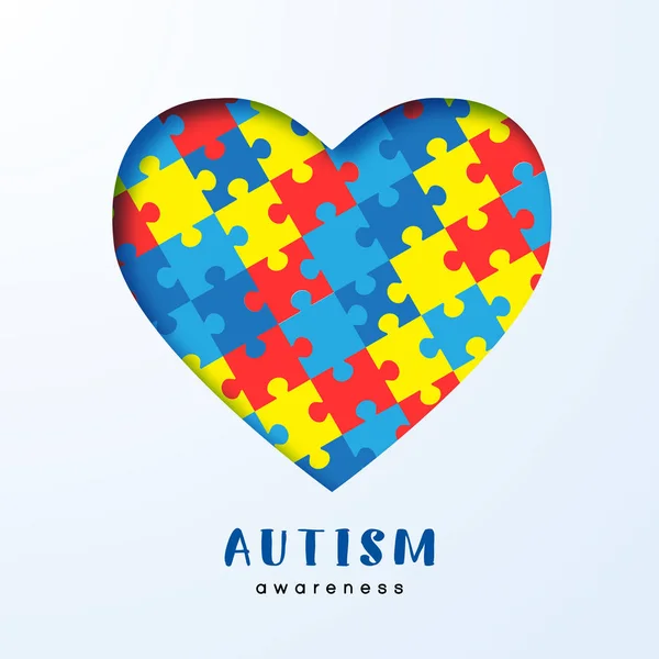Autism heart Vector Art Stock Images | Depositphotos