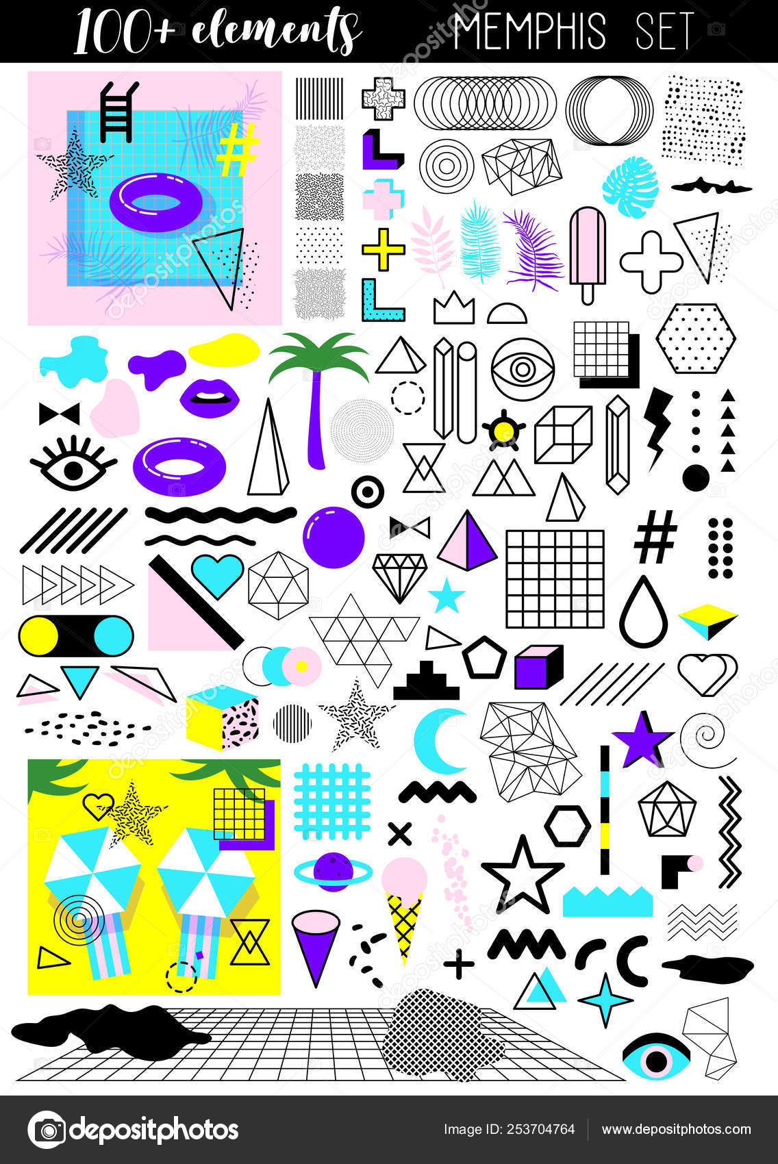 80s Design Elements