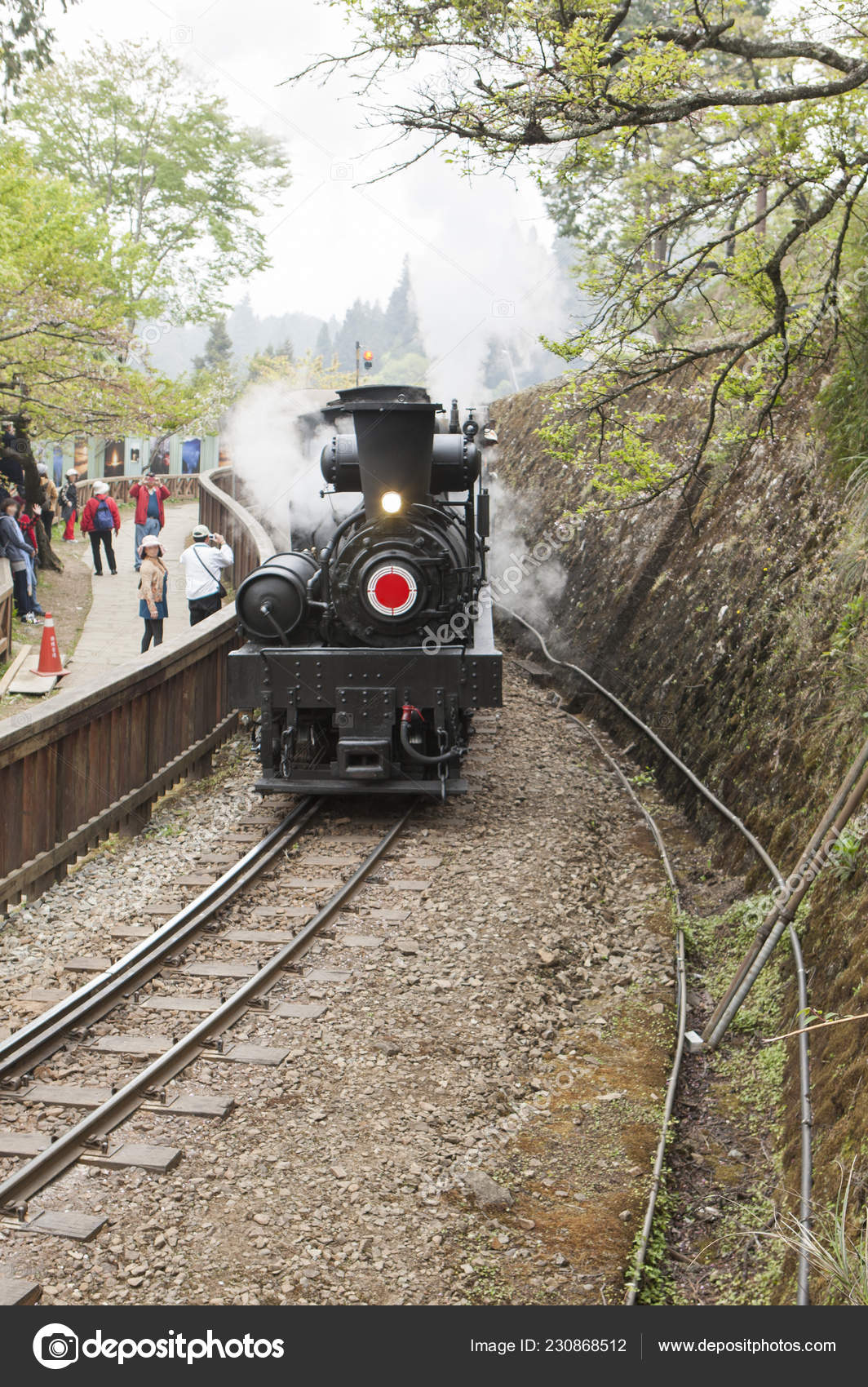 Old Fashioned Train Alishan Chiayi Taiwan – Stock Editorial Photo ...