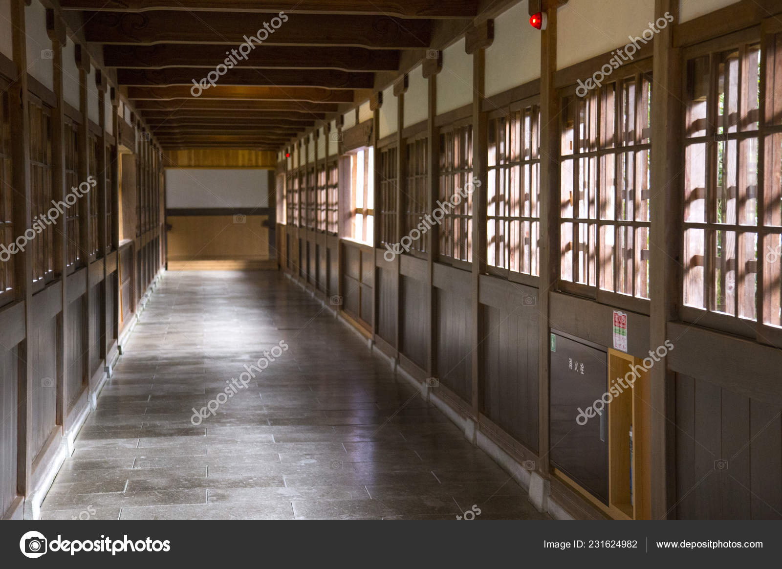 Japanese Architecture Light Shadow — Stock Photo © Imagemore #231624982