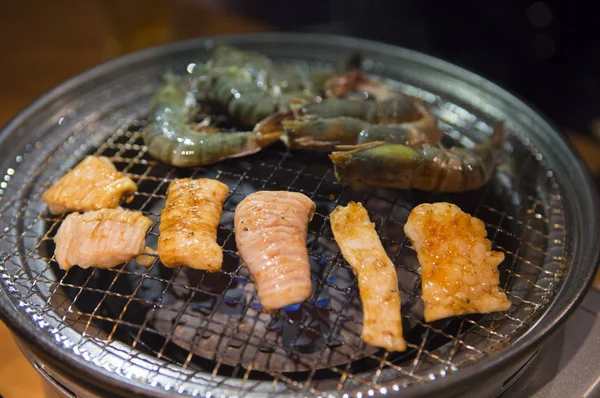 Japanese seafood bbq Stock Photos, Royalty Free Japanese seafood bbq ...