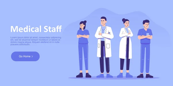 Doctors Saving Lives Concept Doctors Nurses Medical Personnel Staff ...