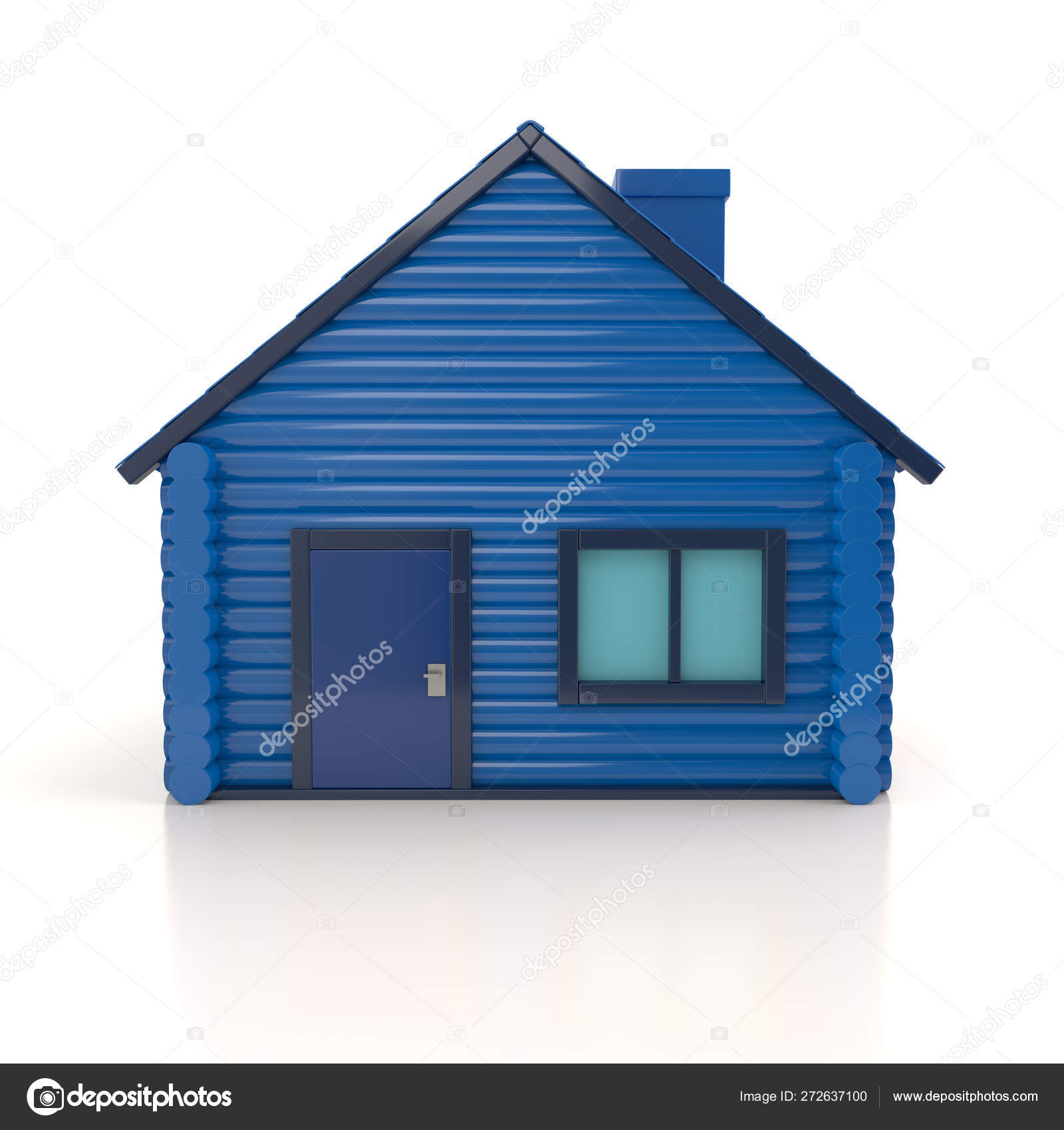 Blue House Icon