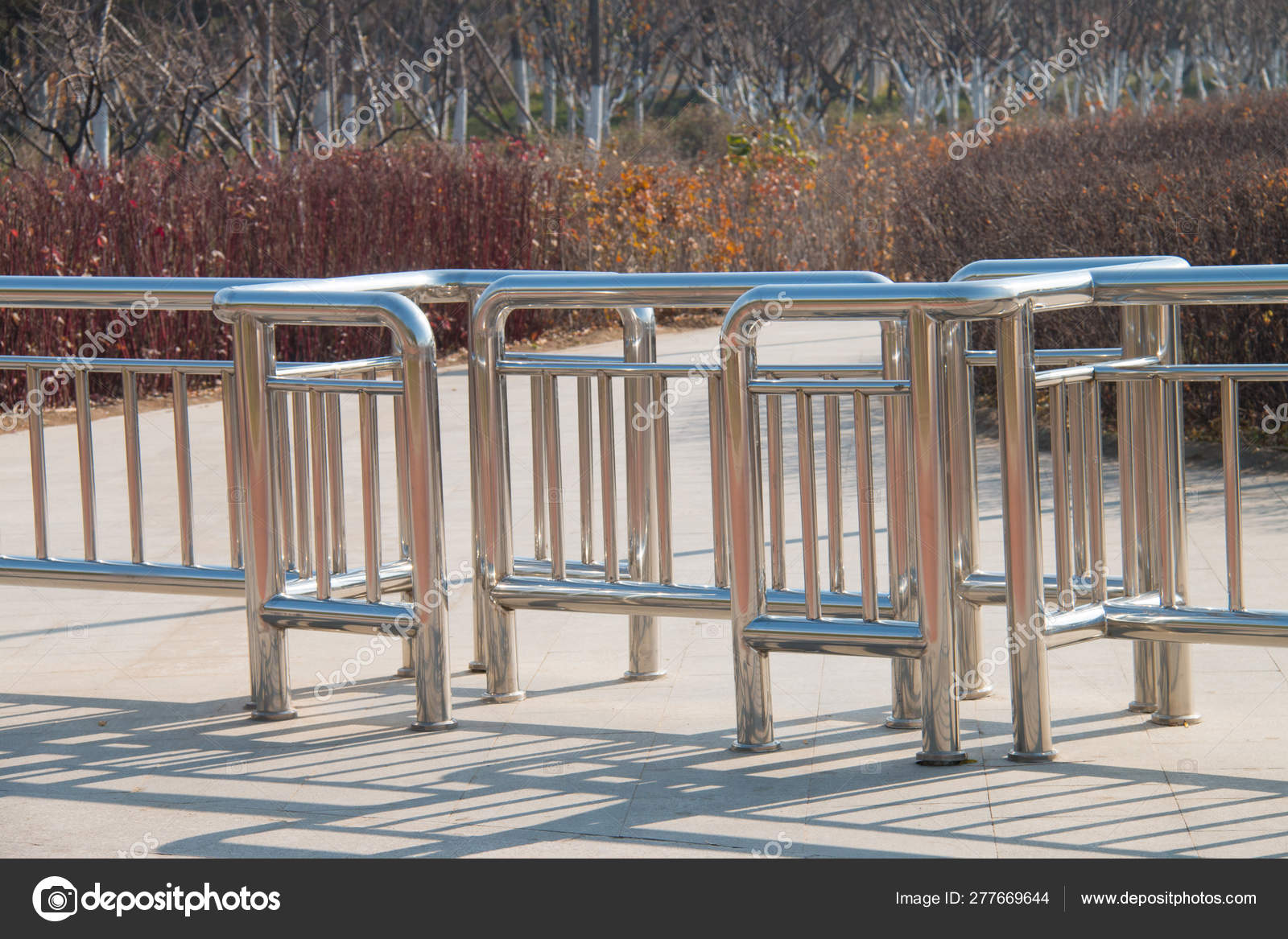 Fence Gate Park — Stock Photo © daizuoxin #277669644