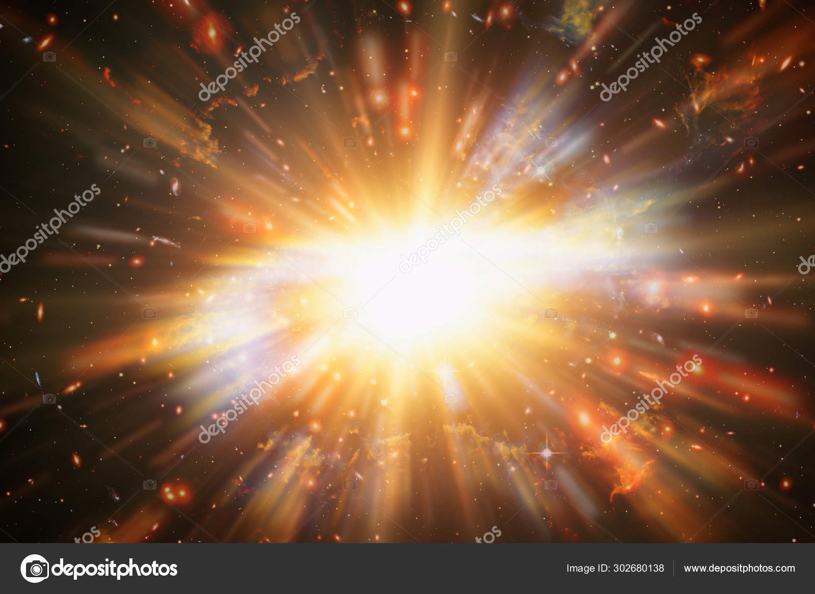 Star splash. The elements of this image furnished by NASA. Stock Photo ...