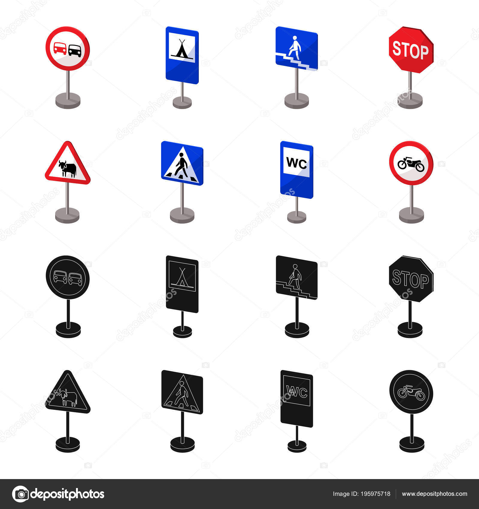 Types Of Warning Signs On The Road - Infoupdate.org