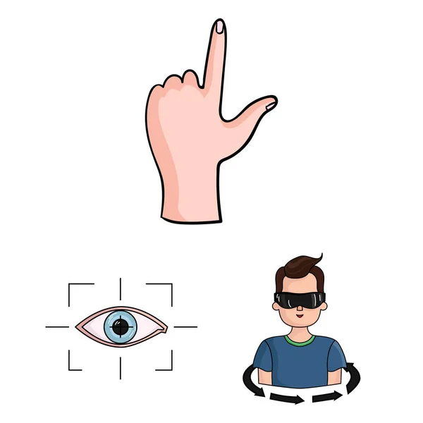 Icono de rehén en estilo de dibujos animados aislado sobre fondo blanco ...