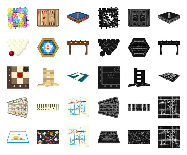 Board game cartoon icons in set collection for design. Game and ...