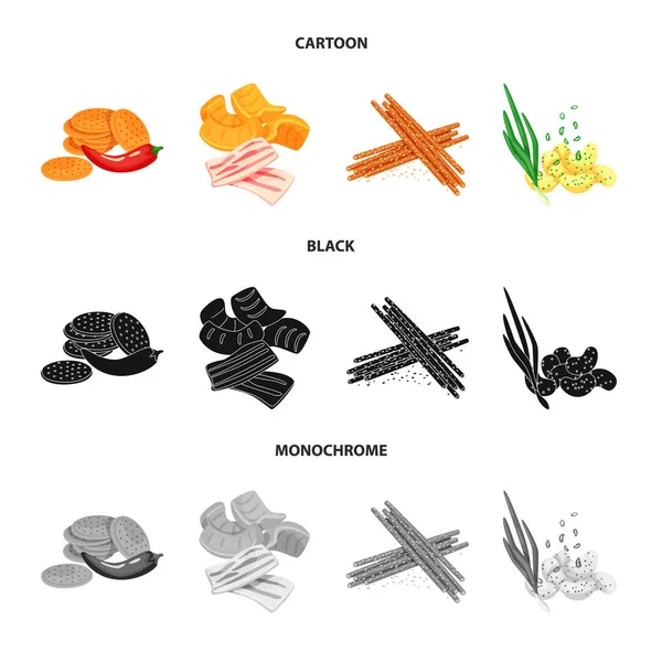 Image vectorielle Illustration vectorielle du goût et icône de la ...