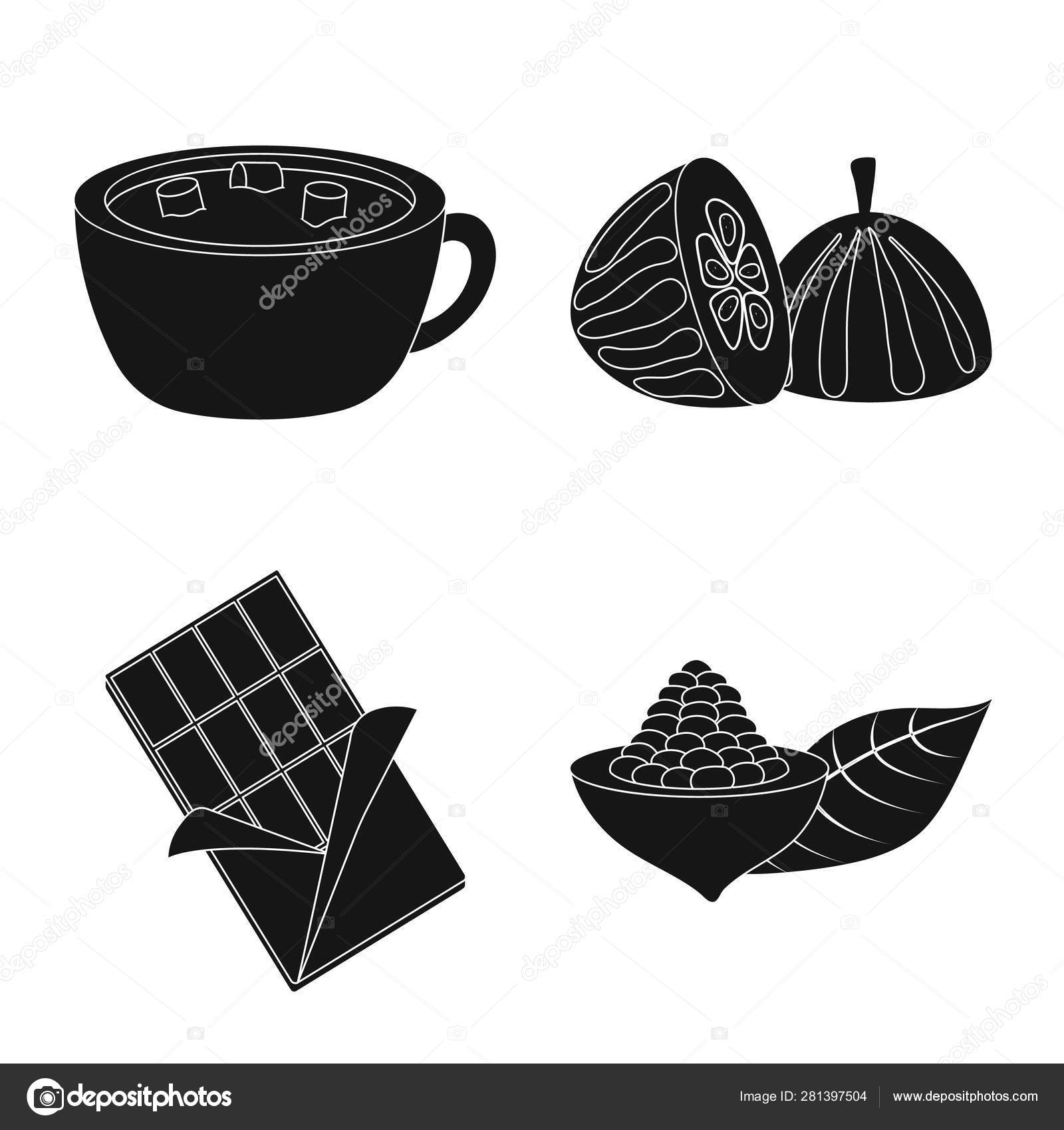 Vector illustration of cooking and brown icon. Collection of cooking ...