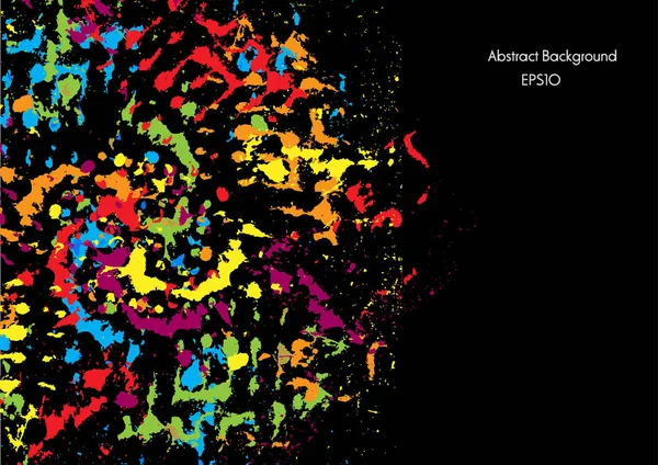Multi Colored splatter background. illustration vector design Stock ...