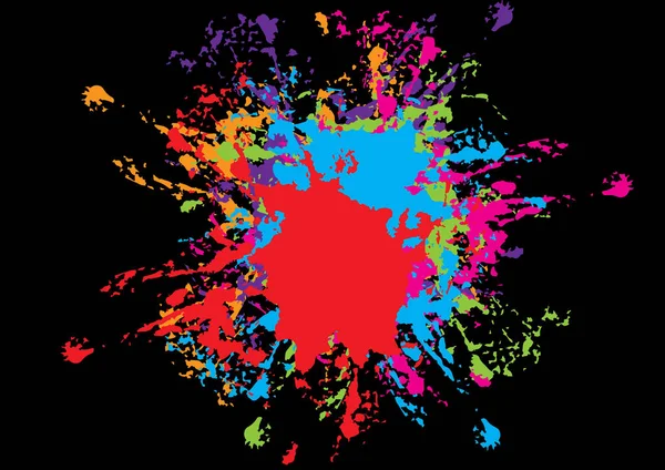 Multi Colored splatter background. illustration vector design Stock ...