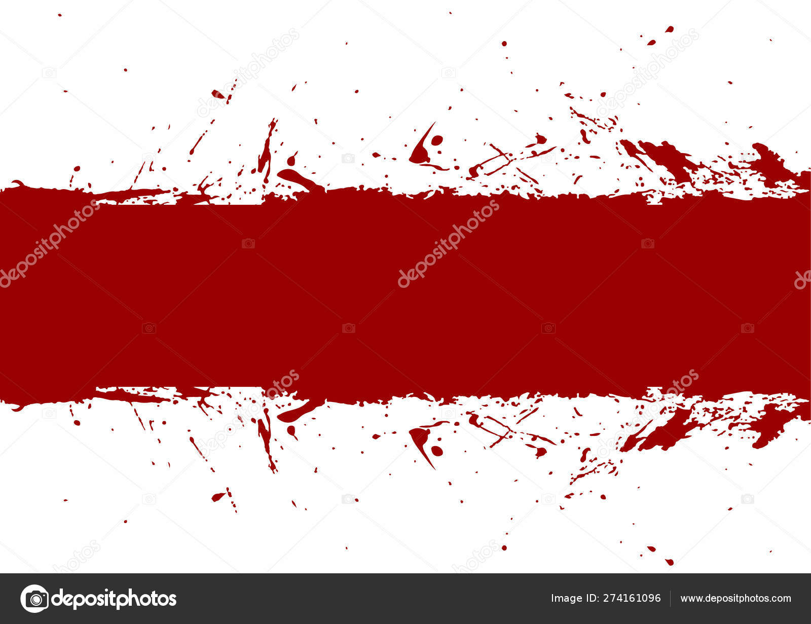 Abstract vector splatter red color design background. illustrati Stock ...