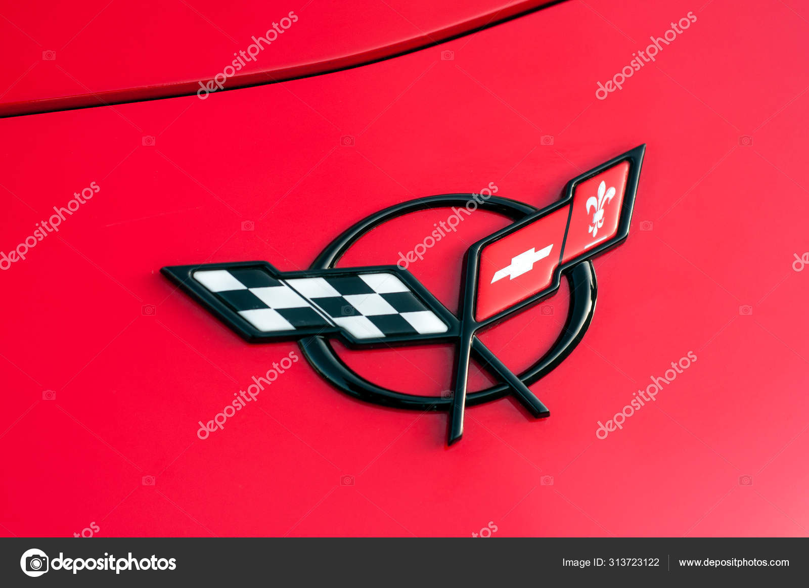 Chevy Racing Flag Logo