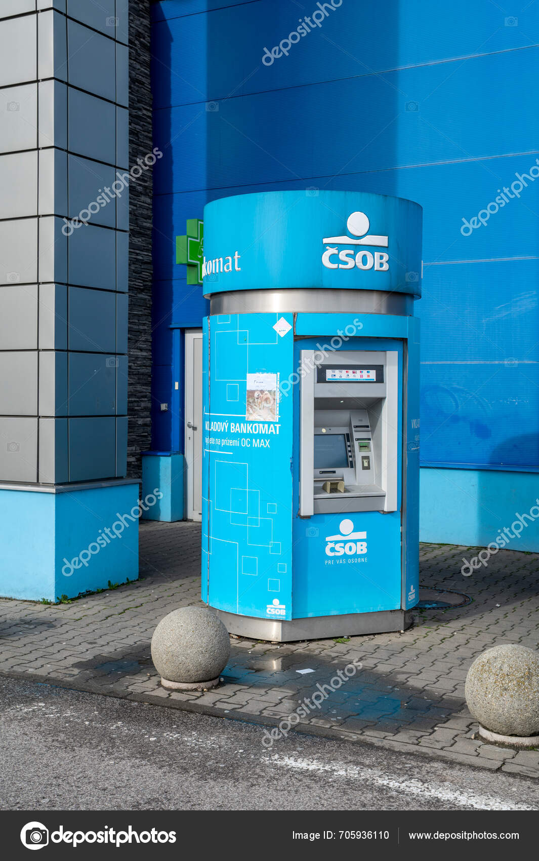 Nitra Slovakia February 2024 Csob Bank Atm Nitra Ceskoslovenska ...