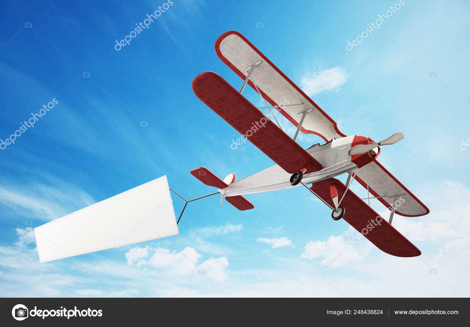 Airplane Pulling Banner
