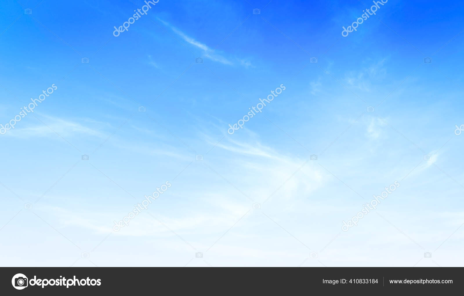 International Day Clean Air Blue Skies Concept Clear Sky White Stock ...