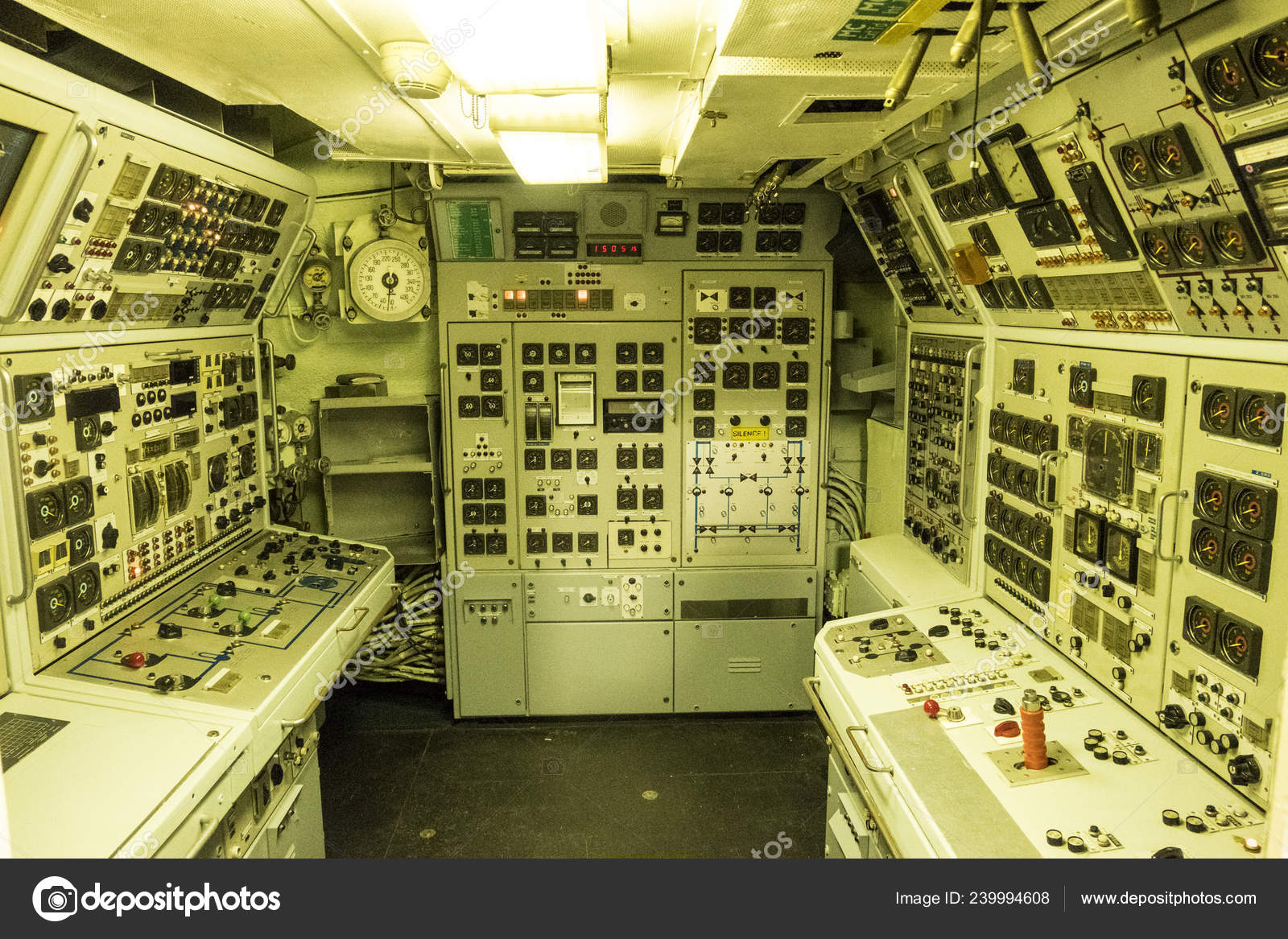 Nuclear Submarine Interior