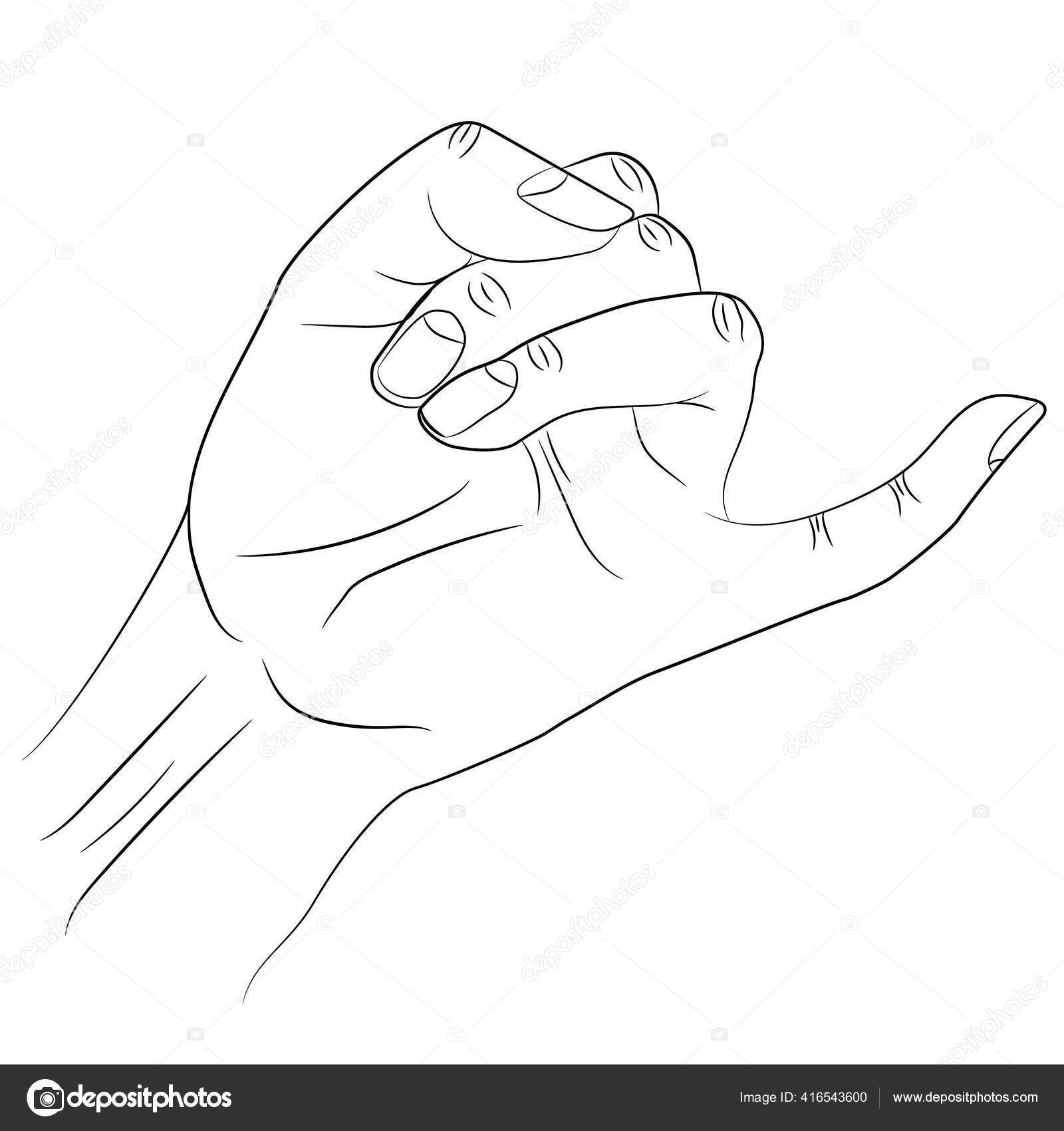 Dibujo De Promesa De Meñique