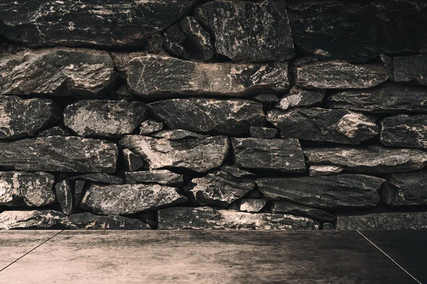 Dark room stone brick wall texture background. - Stock Image - Everypixel