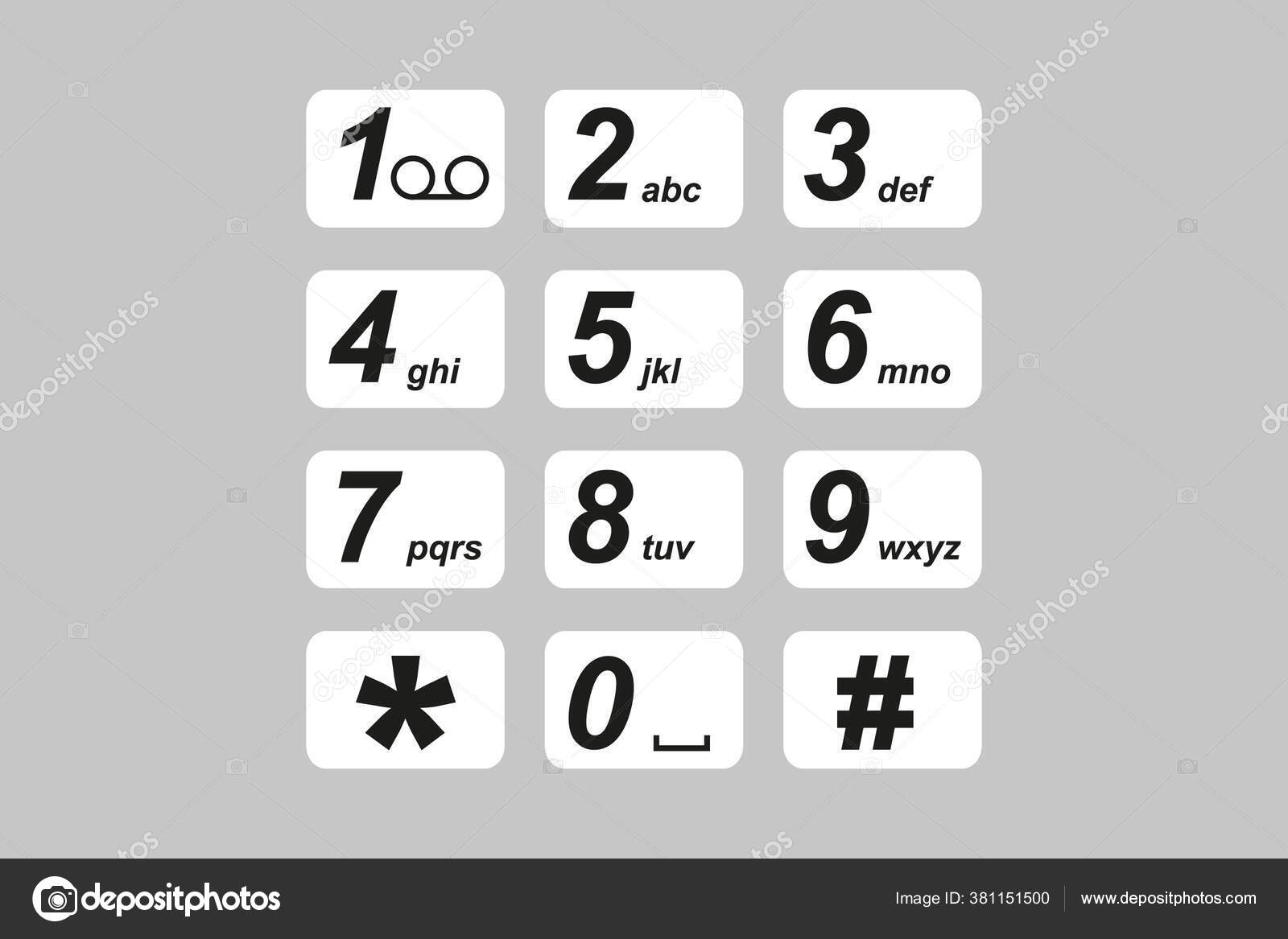 Teclado Letras E Numeros Image To U