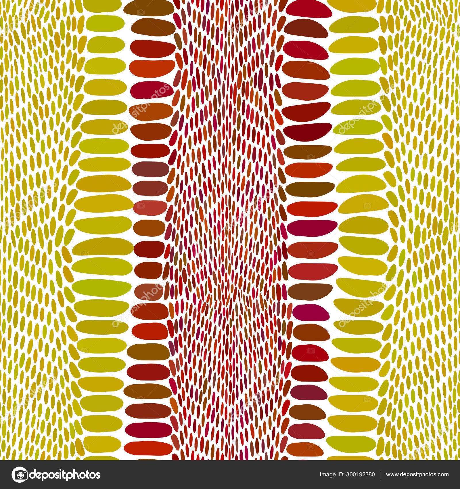 Snake skin scales texture. Seamless pattern red orange yellow burgundy ...
