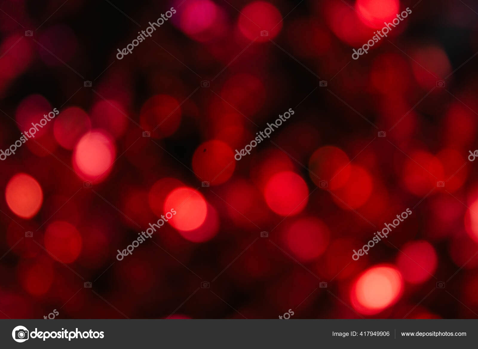 Red Blurred Lights Backgrounds