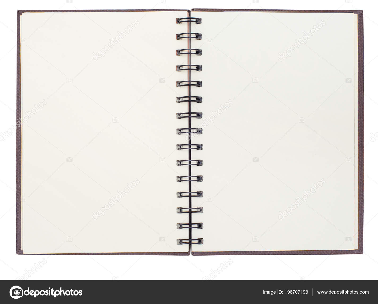 Blank Open Notebook