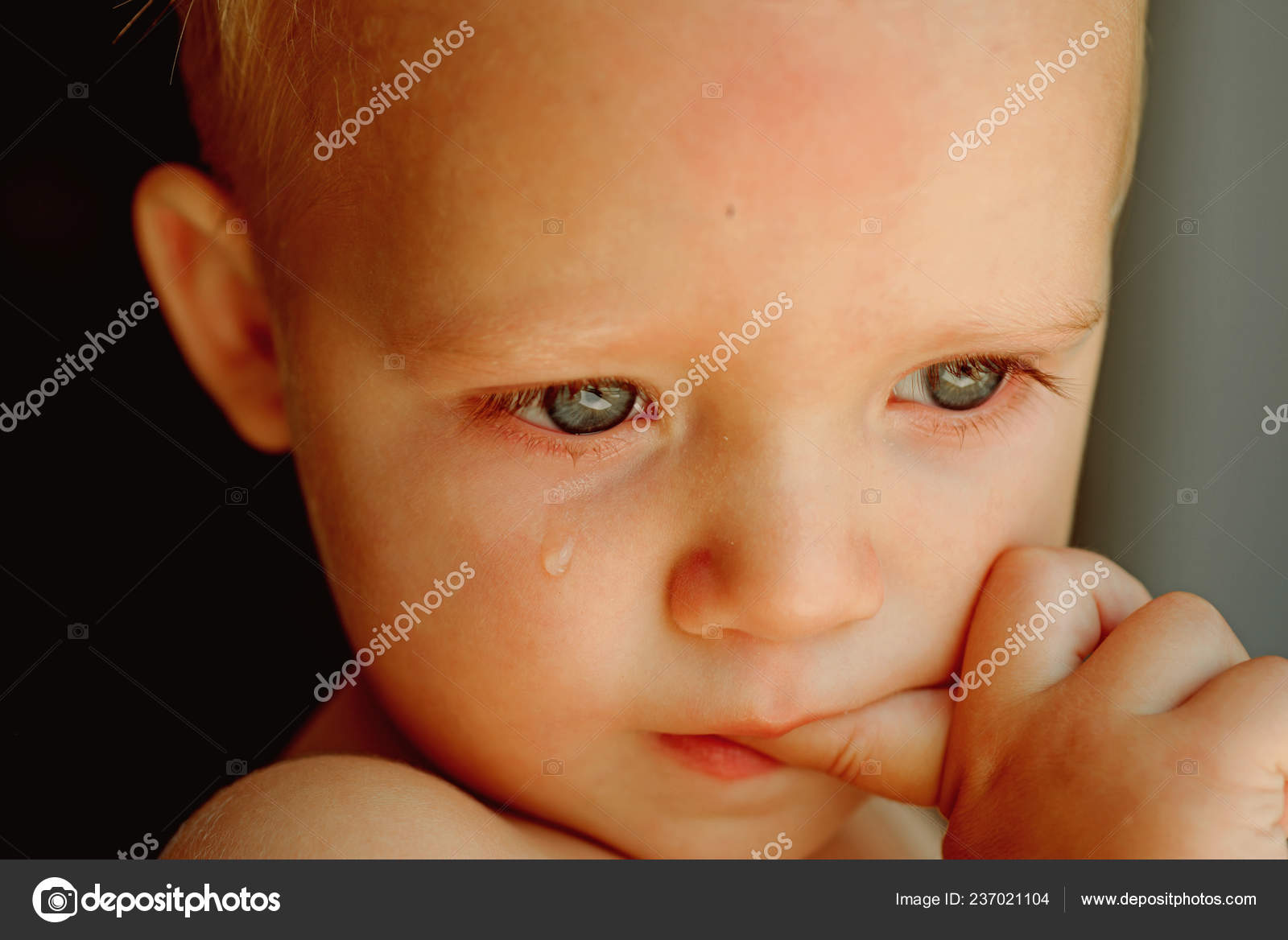 Sad Baby Face Crying