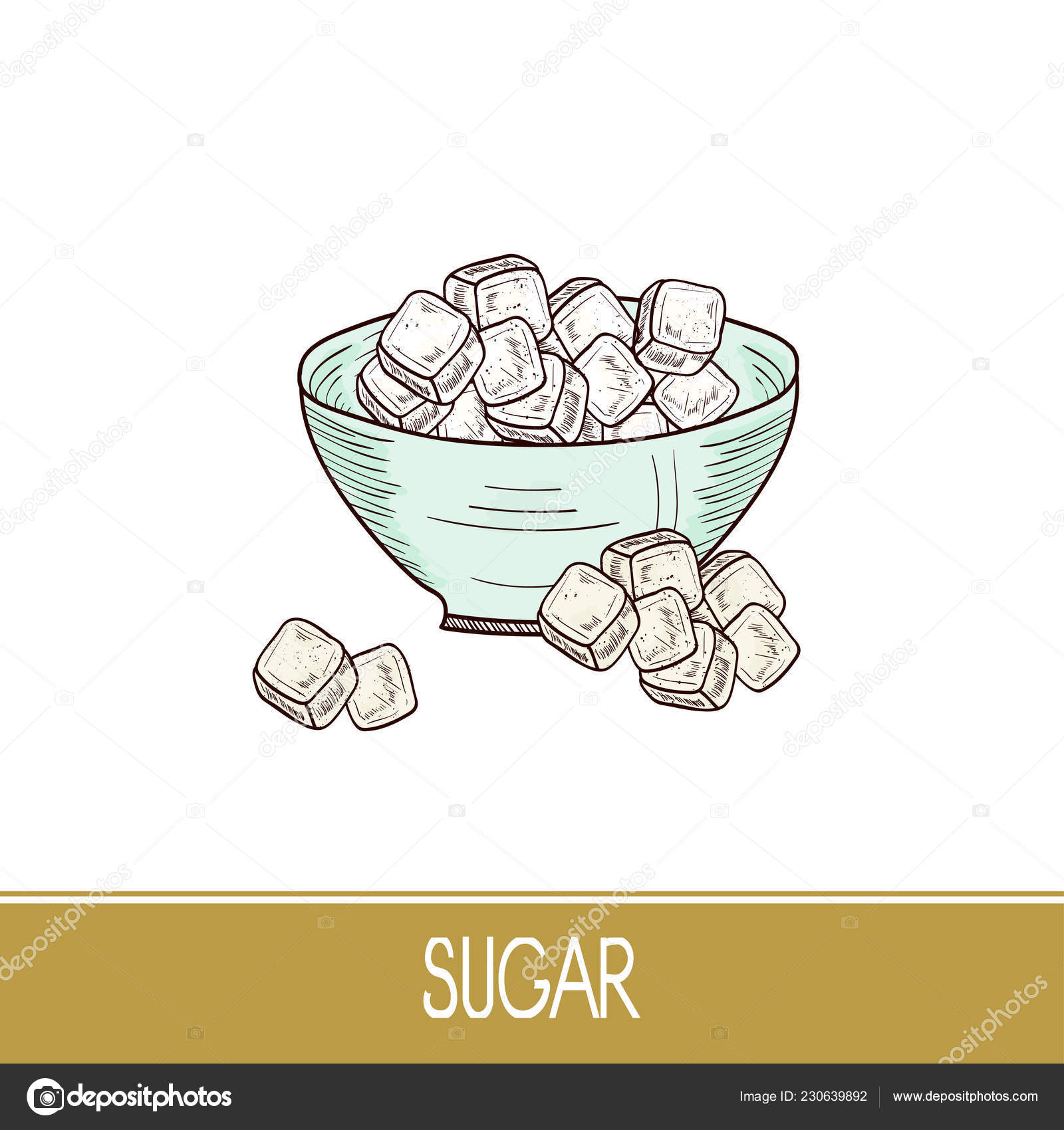 Sugar Bowl Drawing