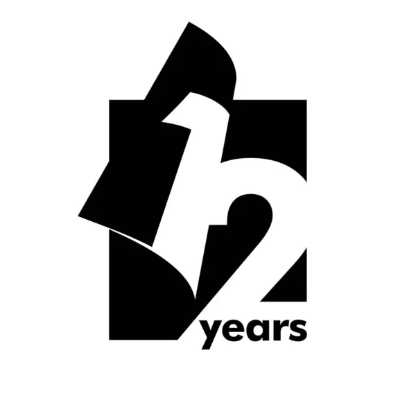 213 12 years logo Vector Images | Depositphotos