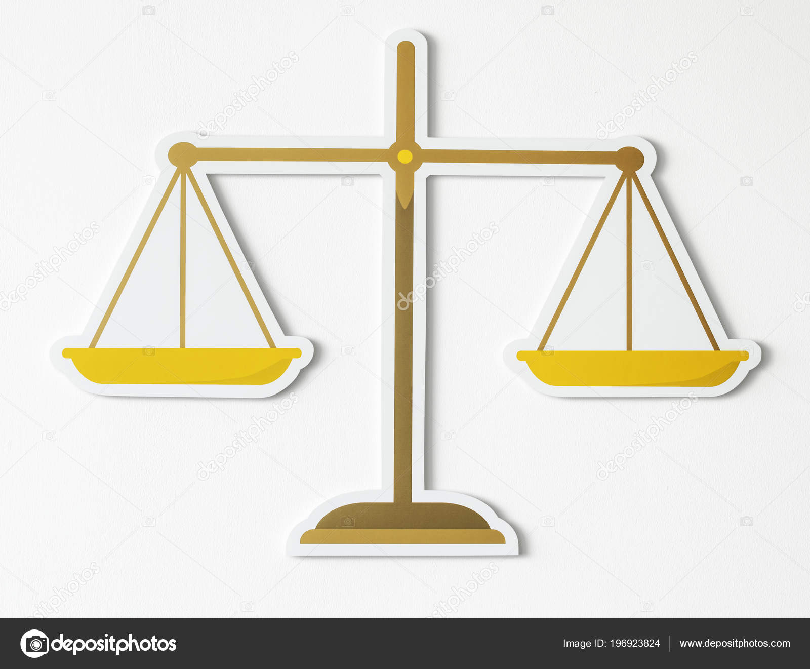 Legal Scale Justice Icon — Stock Photo © Rawpixel #196923824