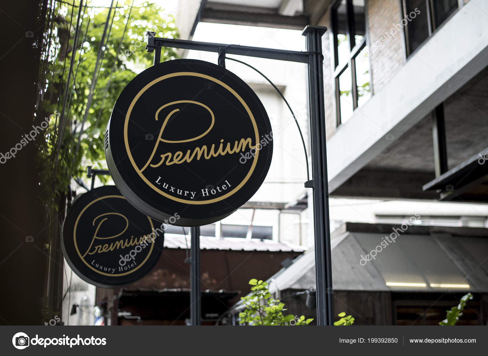 Luxury Resort Signage