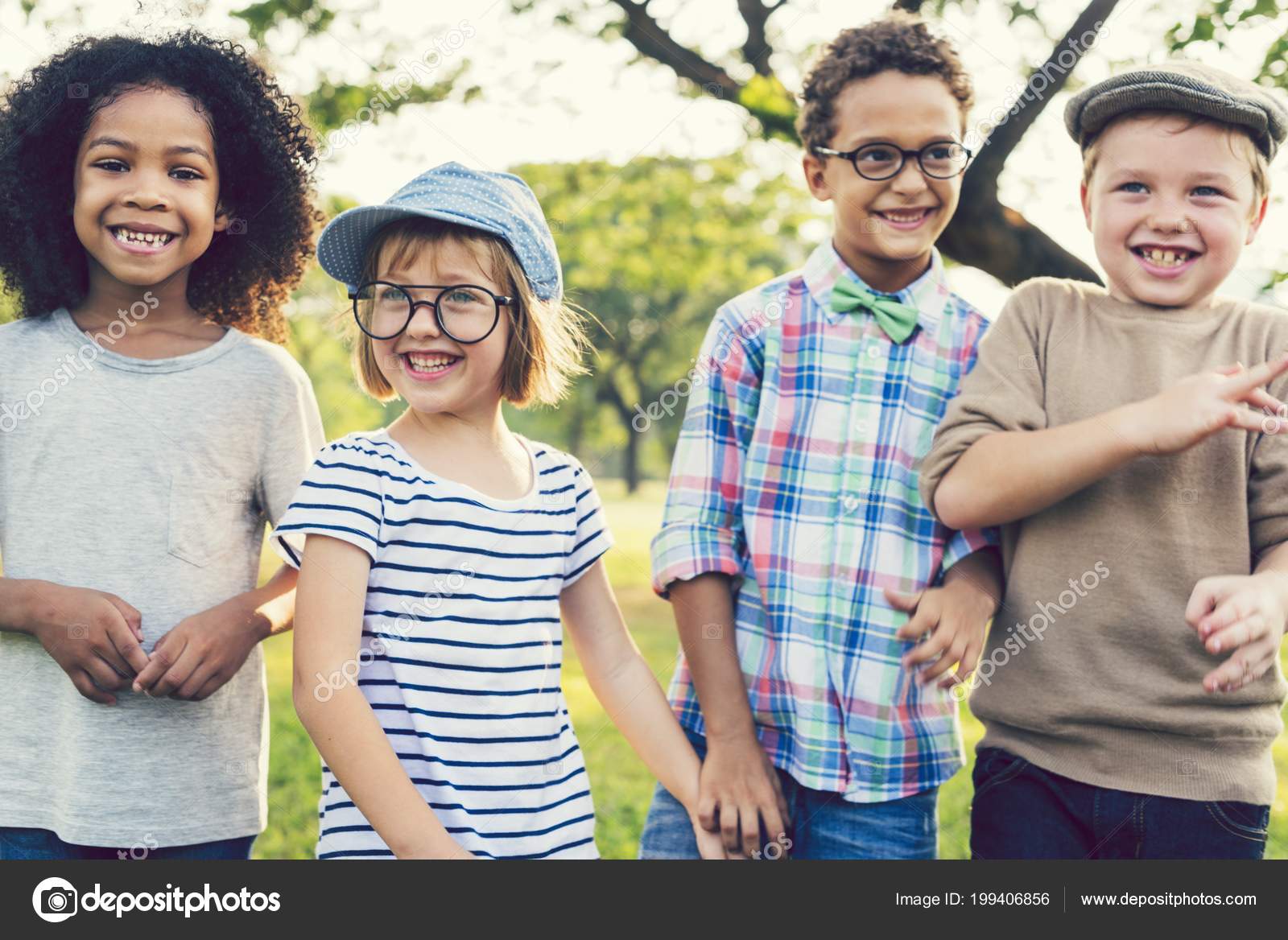 Cool Kids Having Fun Park Stock Photo by ©Rawpixel 199406856