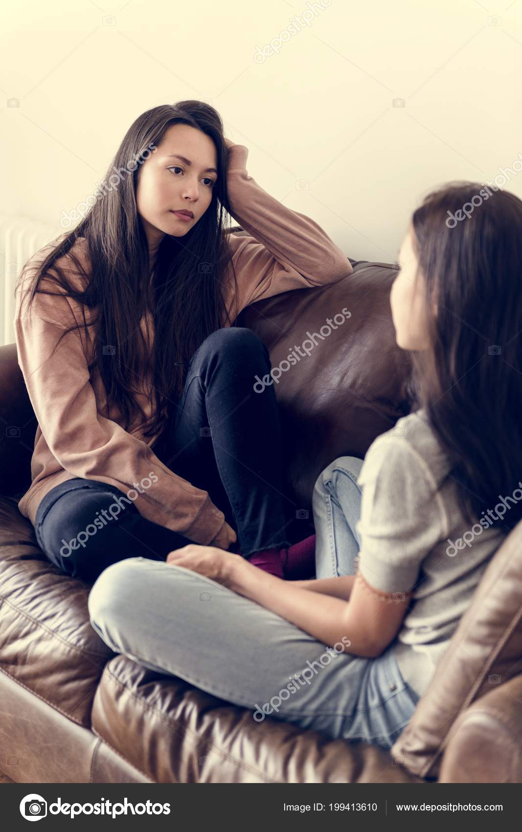 Women Talking Together Sofa Stock Photo by ©Rawpixel 199413610