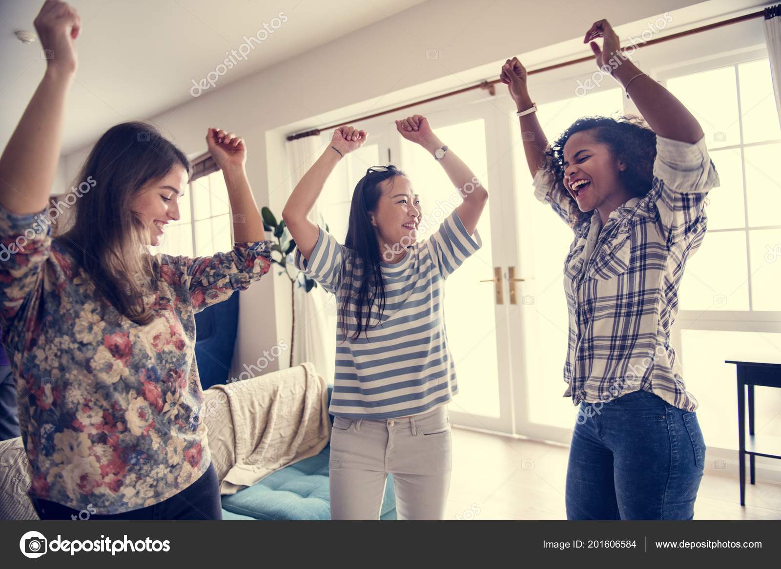 Diverse Women Dancing Together Stock Photo by ©Rawpixel 201606584