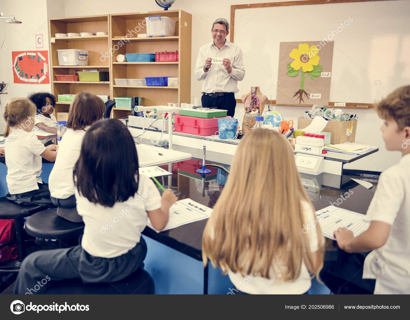 Happy Kids Elementary School — Stock Photo © Rawpixel #202506986