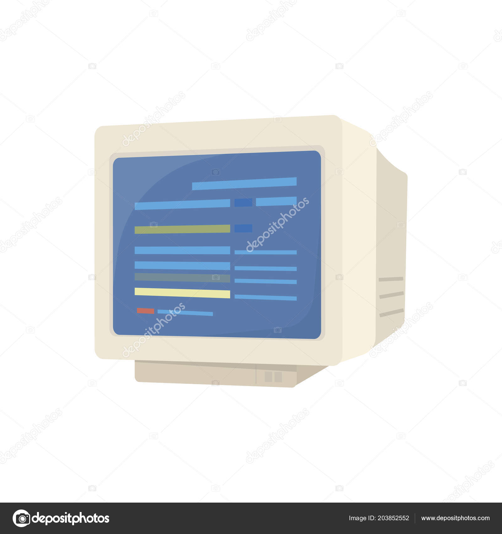 Old Computer Monitor Graphic Illustration — Stock Photo © Rawpixel ...
