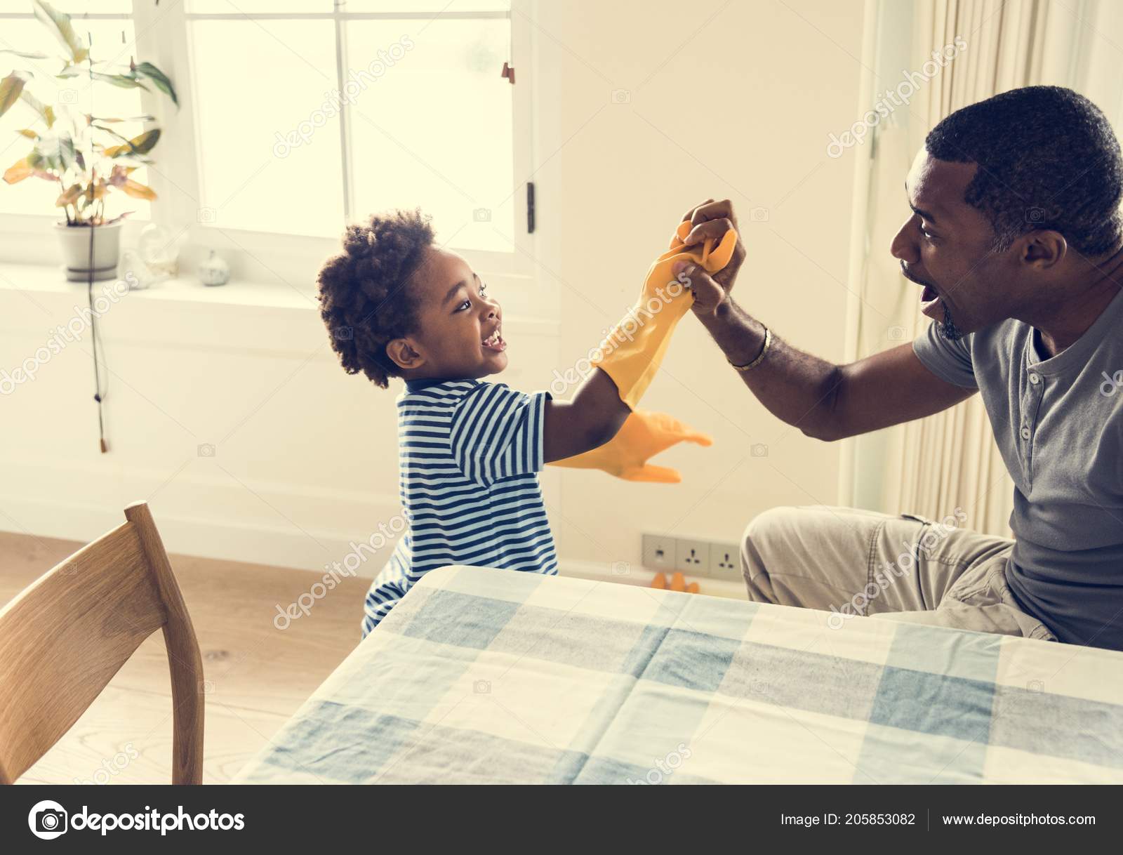 Dad Son Playing Together Stock Photo by ©Rawpixel 205853082