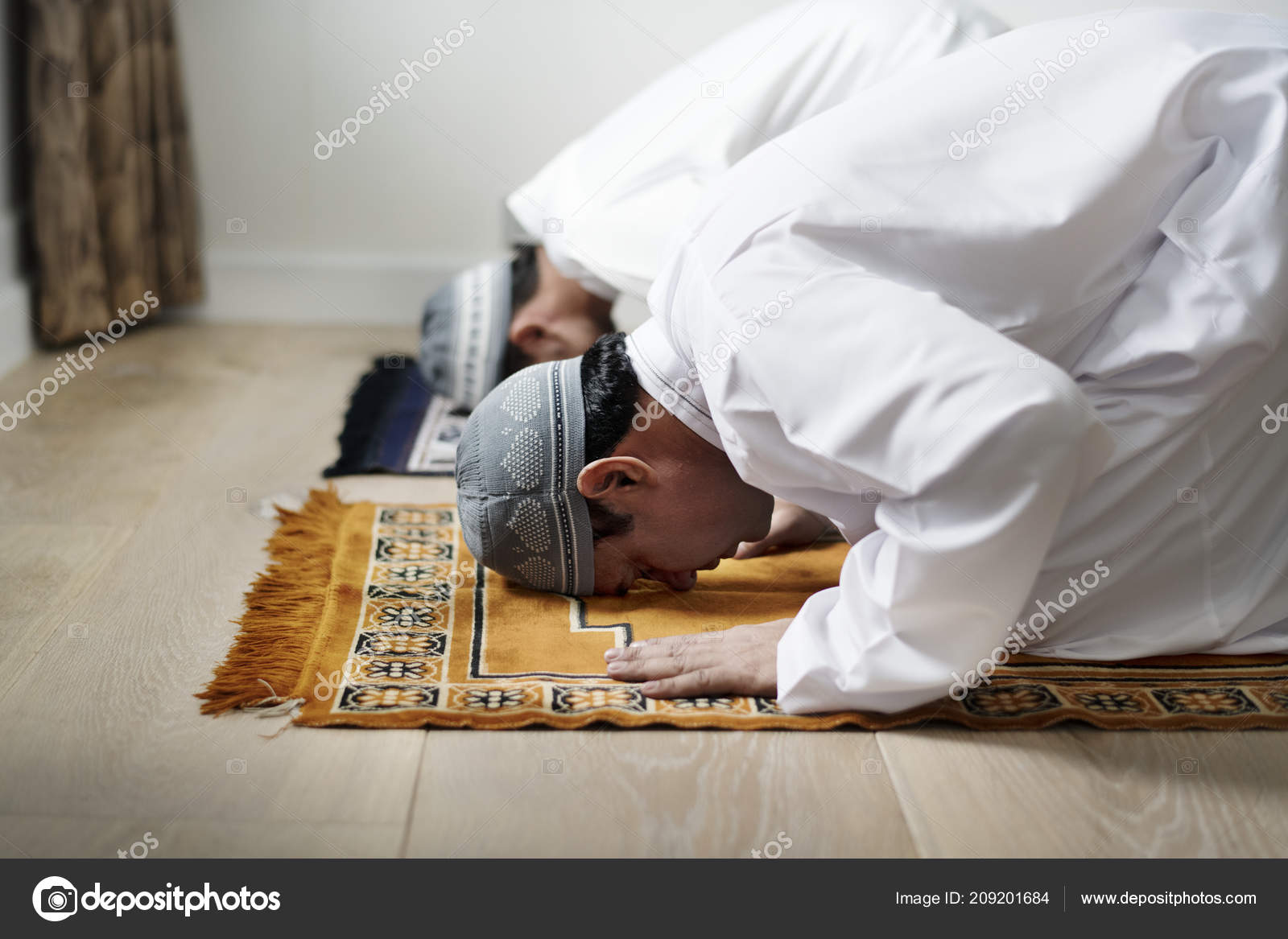 Muslim Prayers Sujud Posture Stock Photo by ©Rawpixel 209201684
