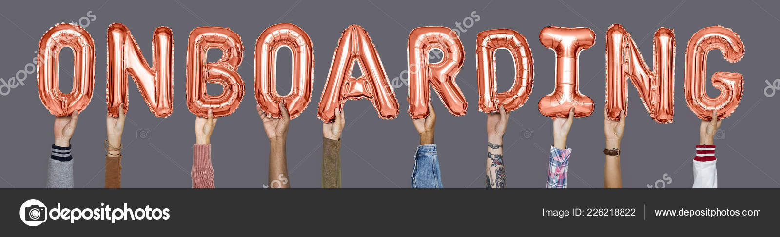 Hands Holding Onboarding Word Balloon Letters Stock Photo by ©Rawpixel ...